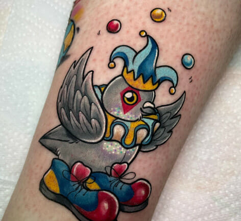 49 Exclusive Clown Tattoo Designs You Must See to Believe! - Psycho Tats