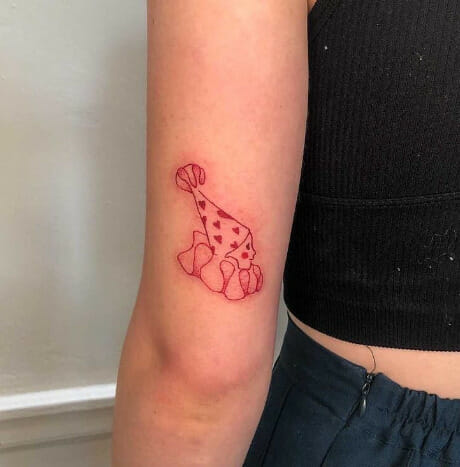 49 Exclusive Clown Tattoo Designs You Must See to Believe! - Psycho Tats