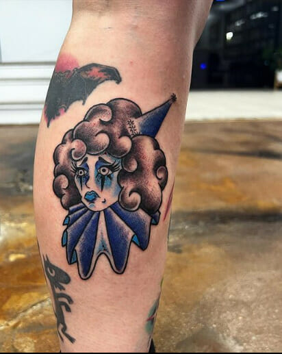 49 Exclusive Clown Tattoo Designs You Must See to Believe! - Psycho Tats