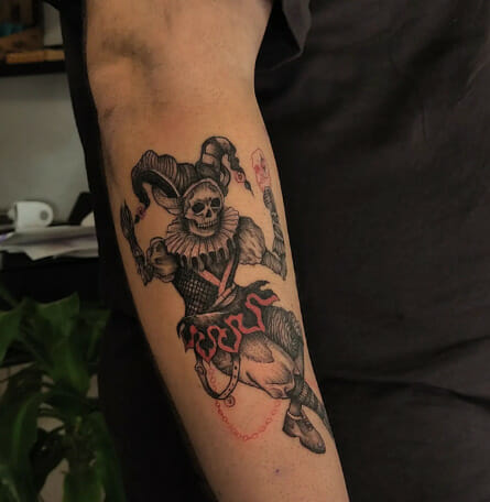 49 Exclusive Clown Tattoo Designs You Must See to Believe! - Psycho Tats