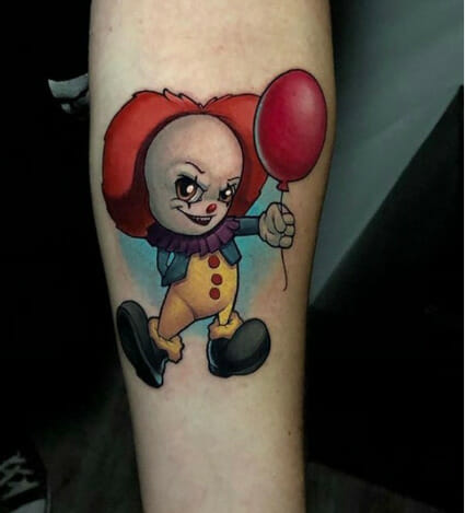 49 Exclusive Clown Tattoo Designs You Must See to Believe! - Psycho Tats