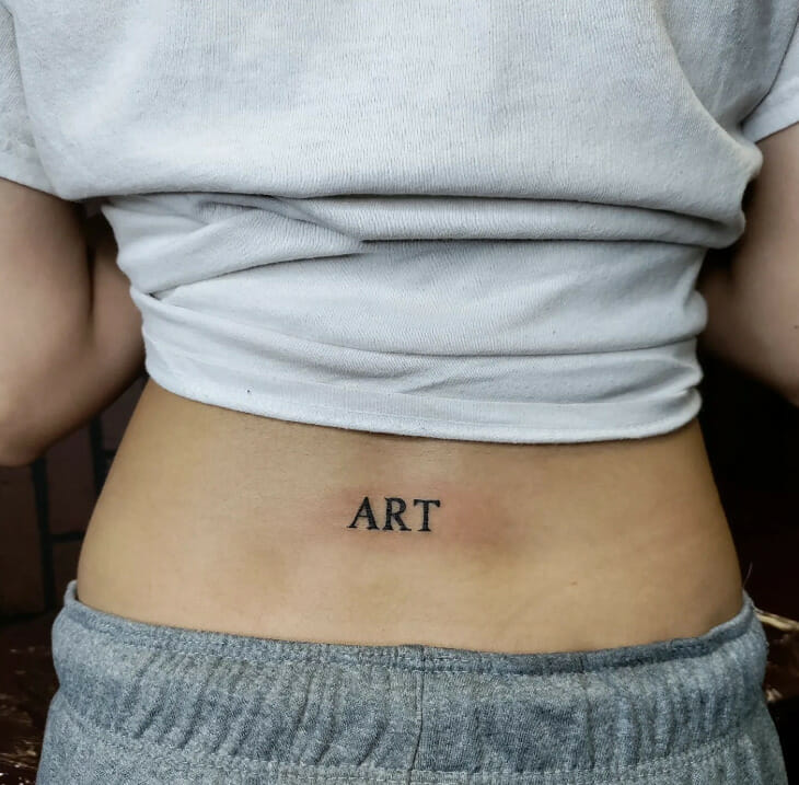 53 Lower Back Tattoos to Amaze and Inspire - Psycho Tats