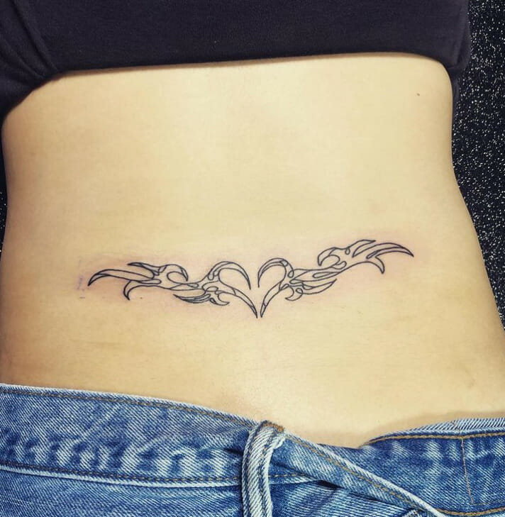 53 Lower Back Tattoos to Amaze and Inspire - Psycho Tats