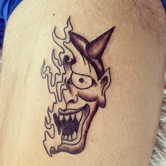 69 Deadly Evil Demon Tattoo Design - Psycho Tats