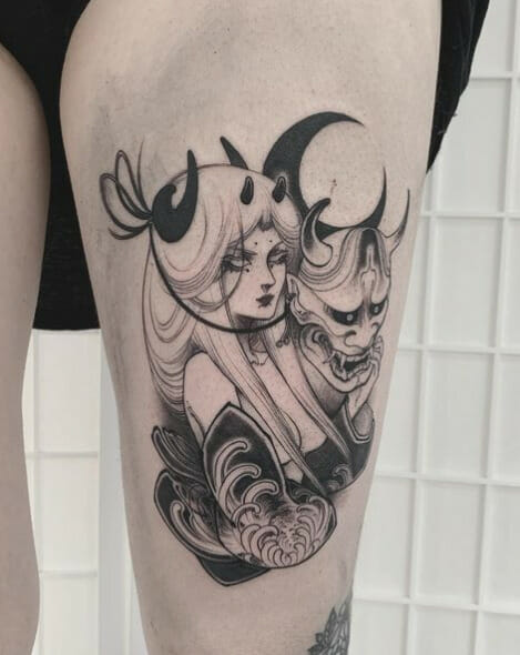 69 Deadly Evil Demon Tattoo Design - Psycho Tats