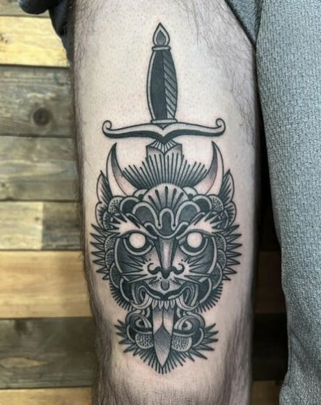 69 Deadly Evil Demon Tattoo Design - Psycho Tats