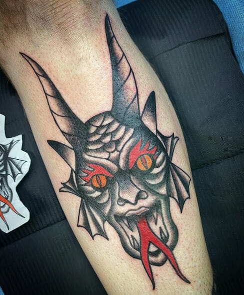 69 Deadly Evil Demon Tattoo Design - Psycho Tats