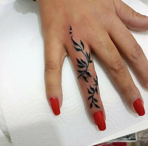 71 Meaningful Small Finger Tattoos for Females and Guys - Psycho Tats