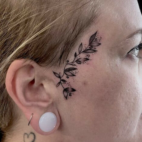 Graceful Ink: 50 Radiant Face Tattoos for Women - Psycho Tats