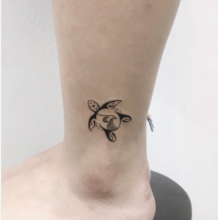 70 Marvelous Small Ankle Tattoo Ideas for Girls - Psycho Tats