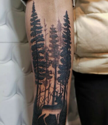 45 Breathtaking Deer Tattoo Designs That Anyone Can Get - Psycho Tats