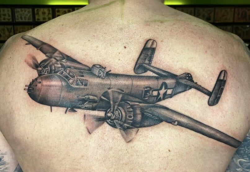 41 Airplane Tattoo Concepts to Inspire Your Next Ink – Tattoos in ...