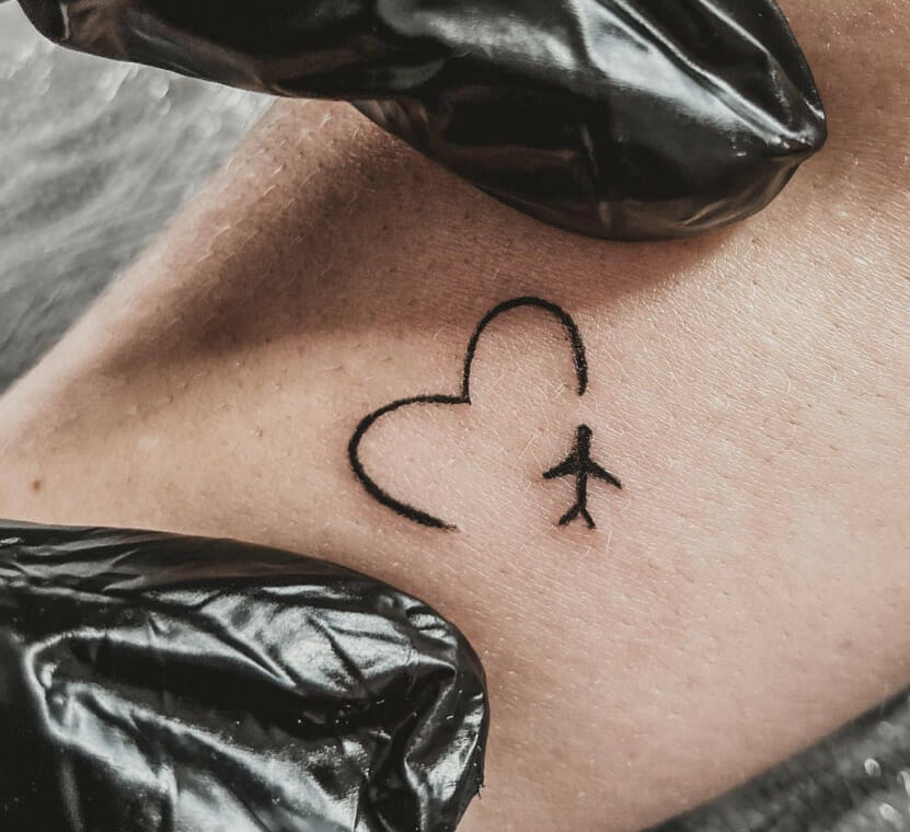 41 Airplane Tattoo Concepts to Inspire Your Next Ink – Tattoos in ...