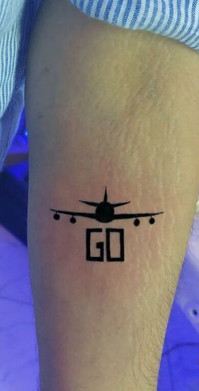 41 Airplane Tattoo Concepts to Inspire Your Next Ink – Tattoos in ...