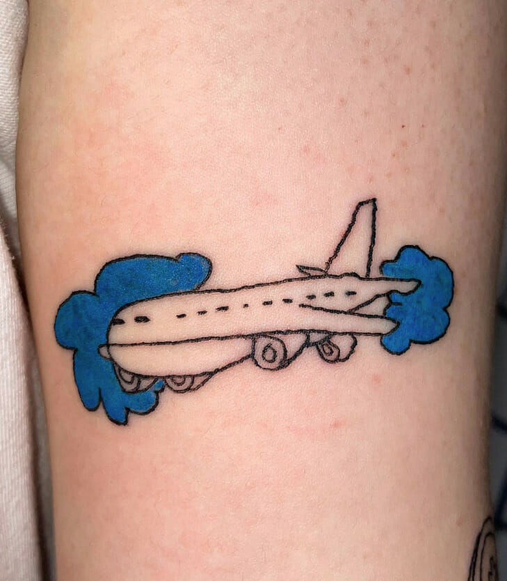 41 Airplane Tattoo Concepts to Inspire Your Next Ink – Tattoos in ...
