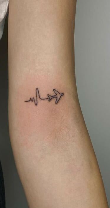 41 Airplane Tattoo Concepts to Inspire Your Next Ink – Tattoos in ...