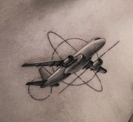 41 Airplane Tattoo Concepts to Inspire Your Next Ink – Tattoos in ...