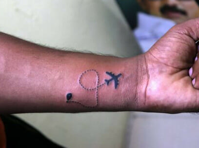 41 Airplane Tattoo Concepts to Inspire Your Next Ink – Tattoos in ...