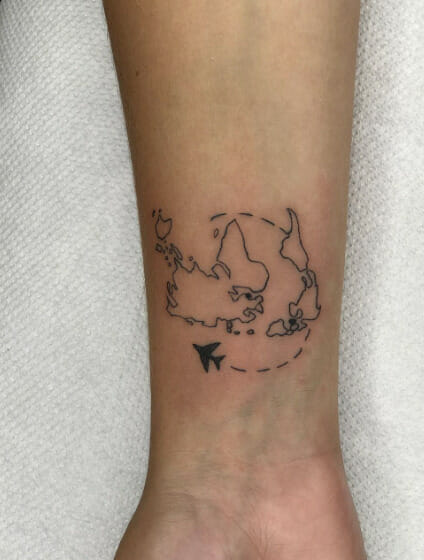 41 Airplane Tattoo Concepts to Inspire Your Next Ink – Tattoos in ...