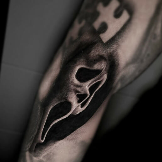 140 Scream Tattoo Trends- Scare Up Your Ink Game - Psycho Tats