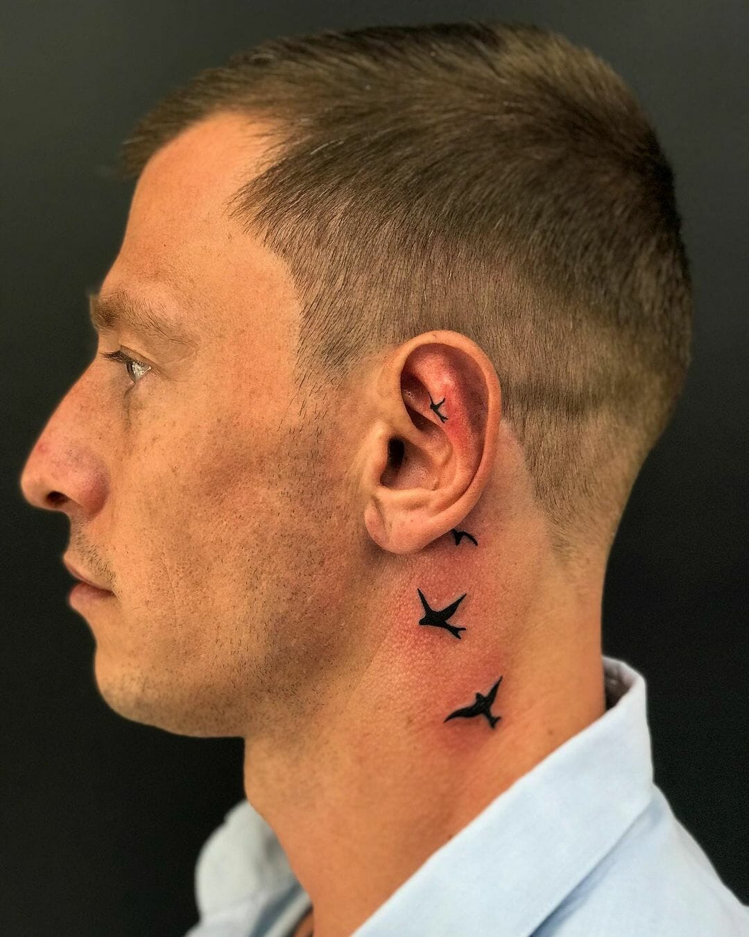 105 Small Men Neck Tattoo Trends for a Cool Neck piece - Psycho Tats