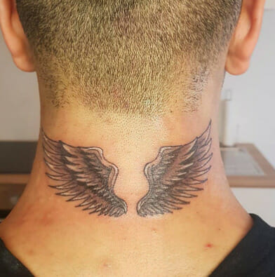 105 Small Men Neck Tattoo Trends for a Cool Neck piece - Psycho Tats