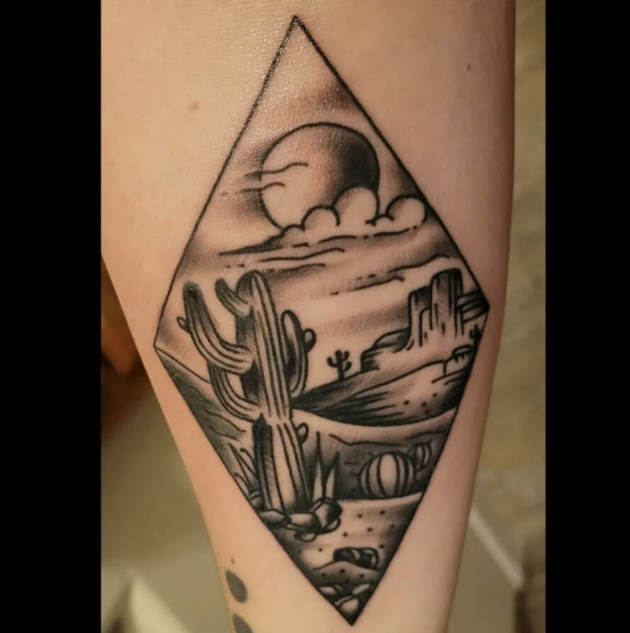 41 Cactus Tattoo Designs With Unique & Symbolic Meanings - Psycho Tats