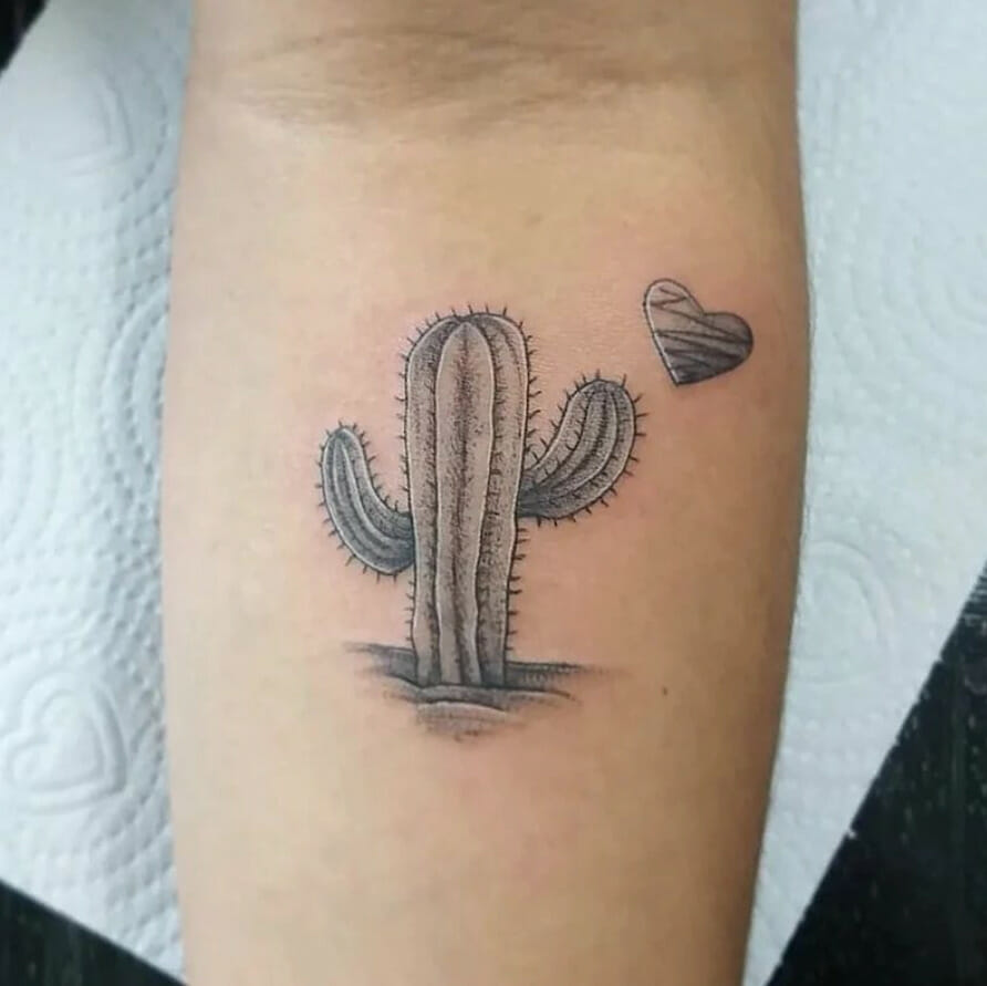 41 Cactus Tattoo Designs With Unique & Symbolic Meanings - Psycho Tats