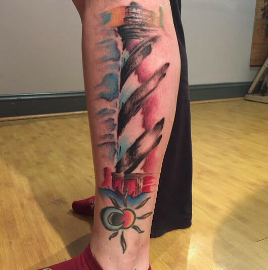 76 Dynamic and Delicate Leg Tattoos to Add a Touch of Whimsy to Your ...