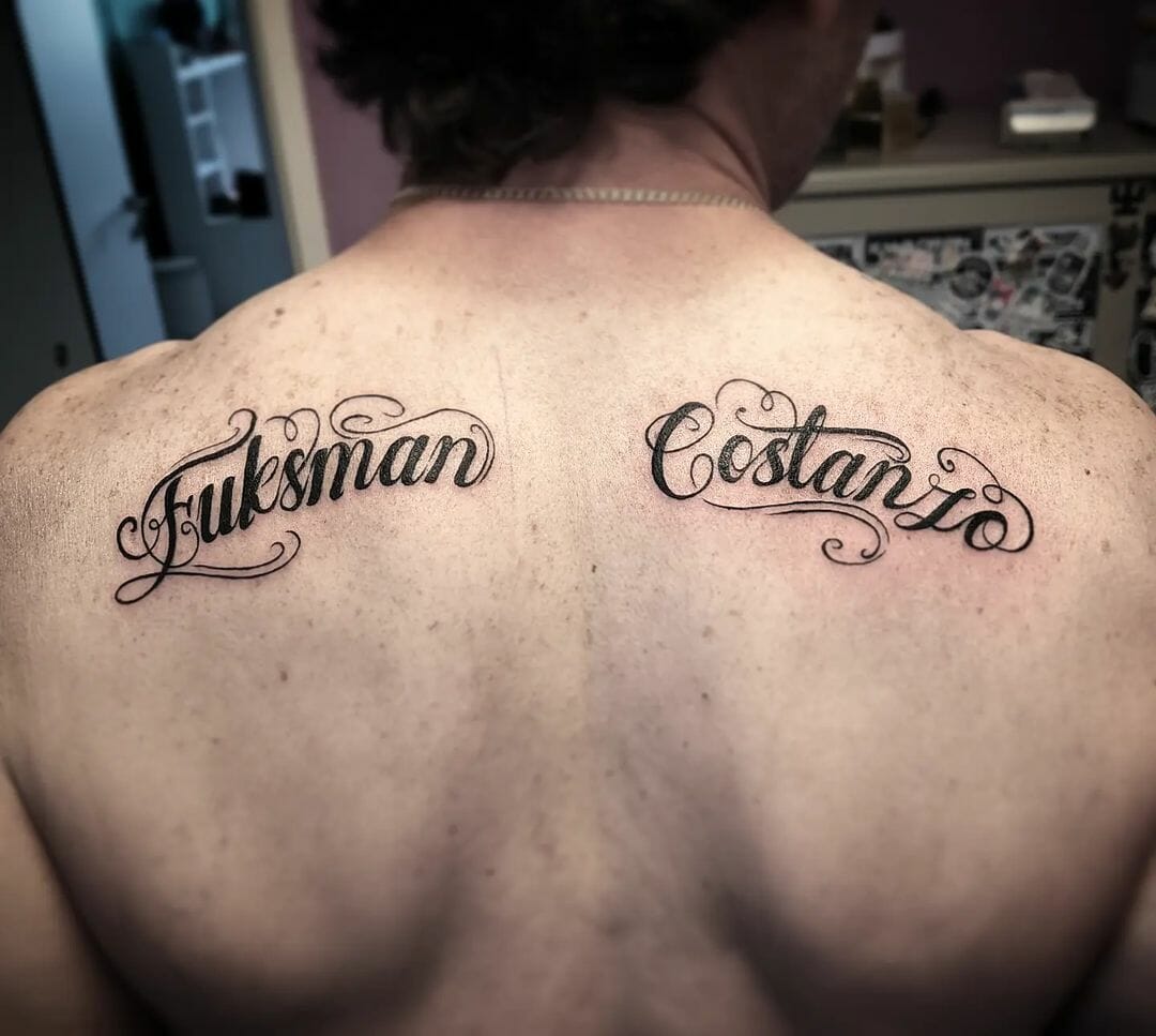 31 Tattoo Fonts for Men with Deep Meaning - Psycho Tats