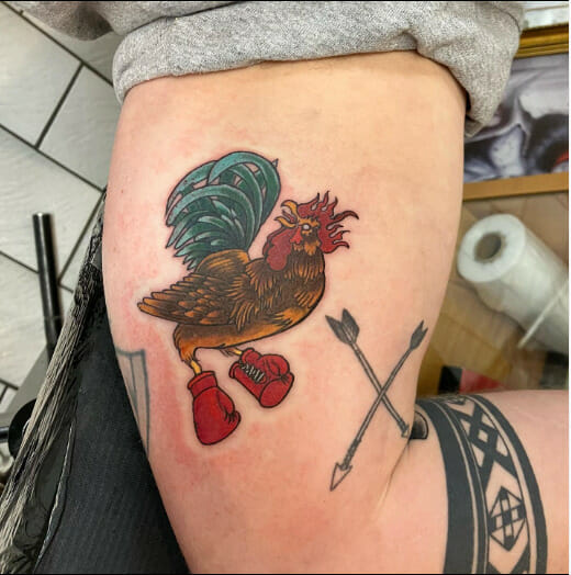 41 Phenomenal Rooster Tattoo Ideas - Psycho Tats
