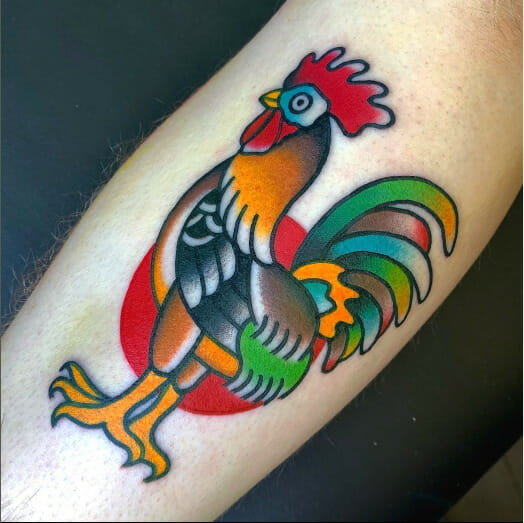 41 Phenomenal Rooster Tattoo Ideas - Psycho Tats