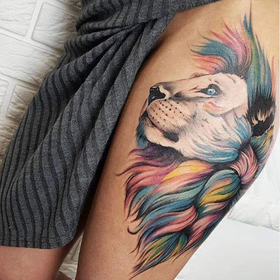 71 Love Lion King Tattoo Design You Must Try - Psycho Tats