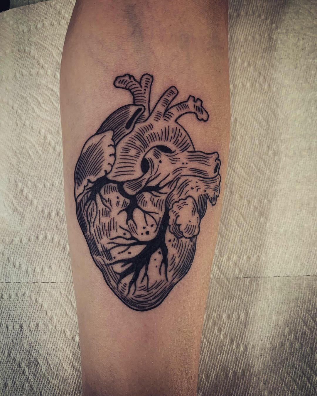 51 Creative Anatomical Heart Tattoo Designs To Get Inked This Season ...