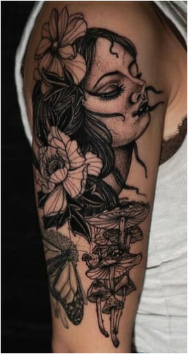 57 Impressive Sleeve Tattoos Designs For Women - Psycho Tats