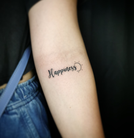 51 Modern Text Word Tattoo Designs with Deep Meaning - Psycho Tats