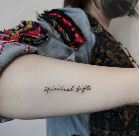 51 Modern Text Word Tattoo Designs with Deep Meaning - Psycho Tats