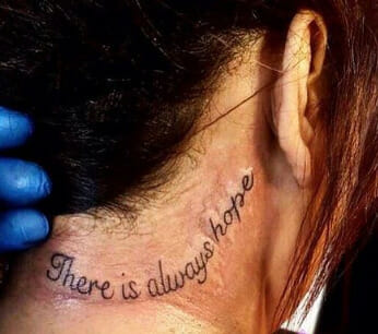 51 Modern Text Word Tattoo Designs with Deep Meaning - Psycho Tats