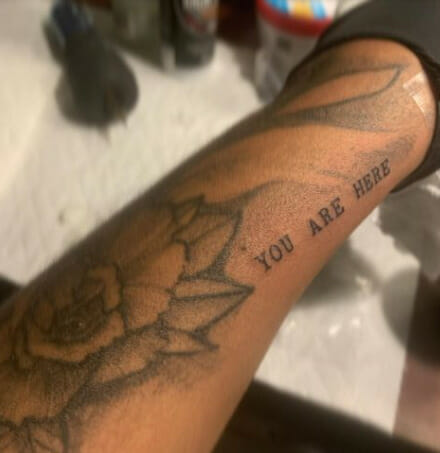 51 Modern Text Word Tattoo Designs with Deep Meaning - Psycho Tats