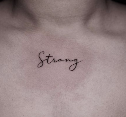 51 Modern Text Word Tattoo Designs with Deep Meaning - Psycho Tats