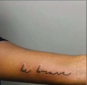 51 Modern Text Word Tattoo Designs with Deep Meaning - Psycho Tats