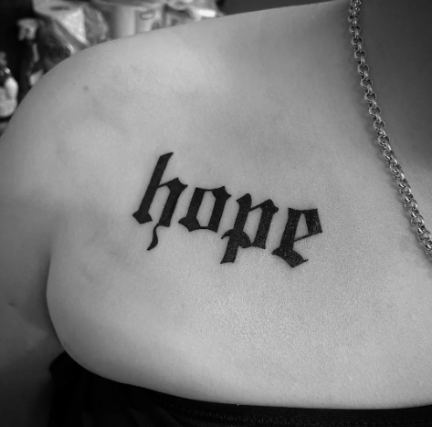 51 Modern Text Word Tattoo Designs with Deep Meaning - Psycho Tats