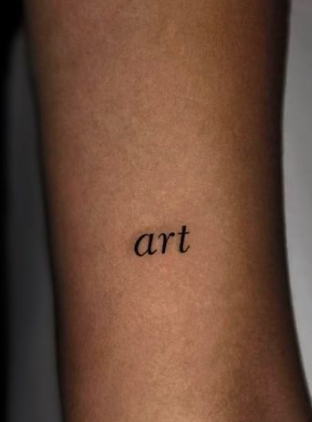 51 Modern Text Word Tattoo Designs with Deep Meaning - Psycho Tats