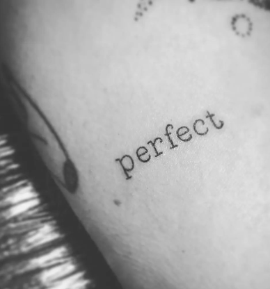51 Modern Text Word Tattoo Designs with Deep Meaning - Psycho Tats