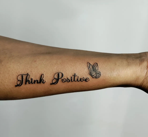 51 Modern Text Word Tattoo Designs with Deep Meaning - Psycho Tats