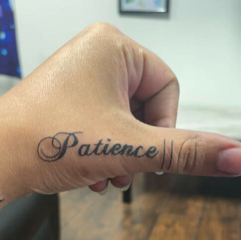 51 Modern Text Word Tattoo Designs with Deep Meaning - Psycho Tats