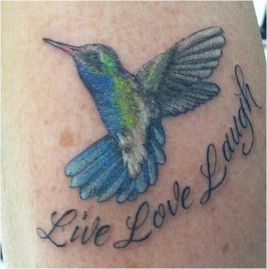 31 Catchiest Live Laugh Love Tattoos with Deep Meaning - Psycho Tats