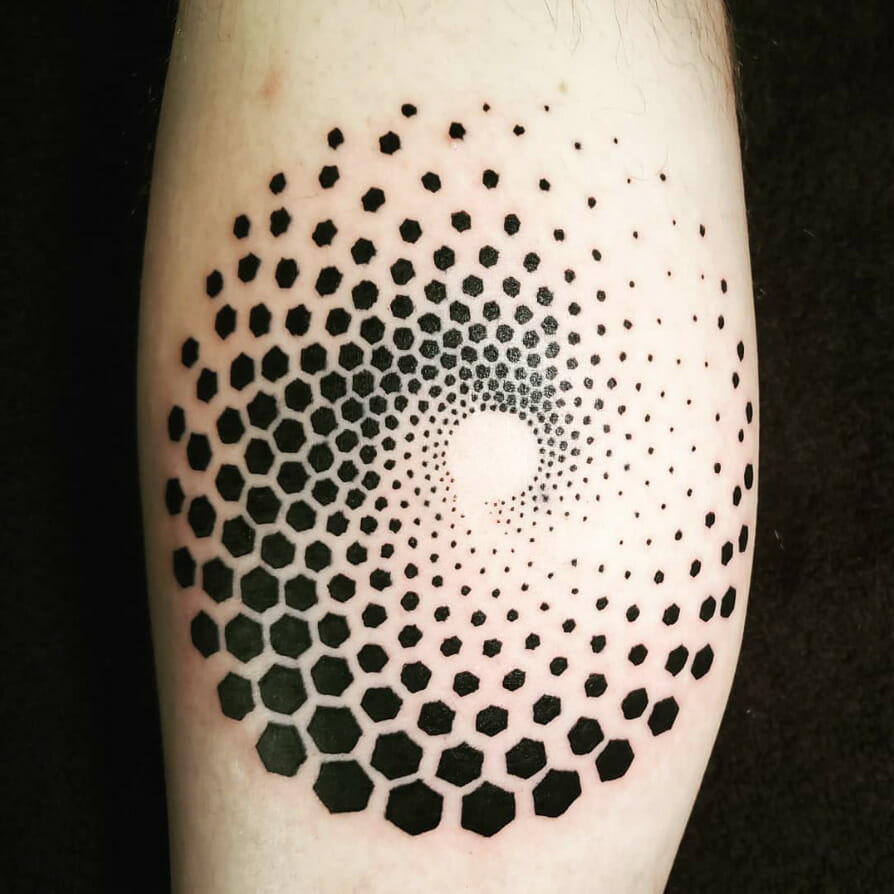71 Mesmerizing Optical Illusion Tattoos That Will Make You Look Twice ...