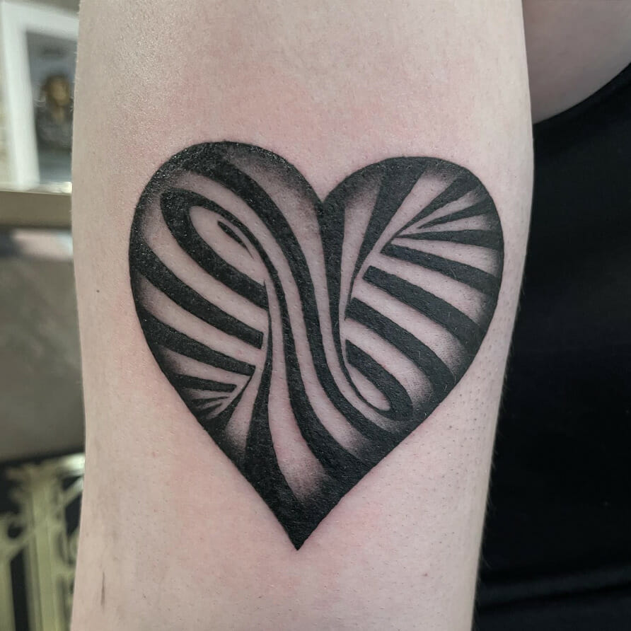 71 Mesmerizing Optical Illusion Tattoos That Will Make You Look Twice ...