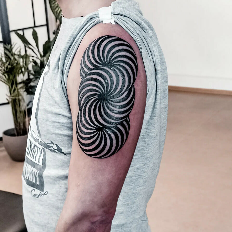 71 Mesmerizing Optical Illusion Tattoos That Will Make You Look Twice ...